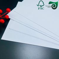 China 80g 90g White Wet Strength Bleached Paper Sheets For Beer Bottle Labels for sale