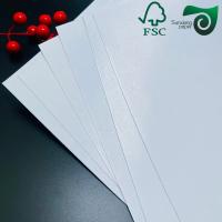 China FSC High Gloss White C1S  Coated One Side  Art Paper  70gsm 80gsm For Product Labels for sale