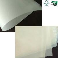 China FSC Translucent Glassine Wrapping Paper 20gsm Multi Color Food Grade For Fruit for sale