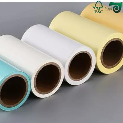 China Acid Free White Translucent Glassine Wrapping Paper Rolls For Fruit Vegetable Packaging for sale