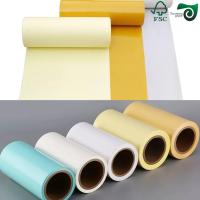China 62GSM White Glassine Release Paper  Silicone Coated Glassine Paper  For Vinyl Sticker for sale