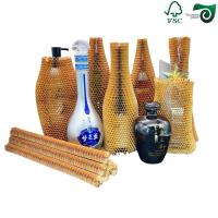 China FSC Certified 100gsm White Brown Honeycomb Wrap  Eco Protection For Fragile E Commerce Goods for sale