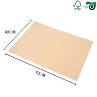 China FSC 80gram 120gram 1.6m Width Punched Kraft Paper For CAM Garment Cutting Machine for sale