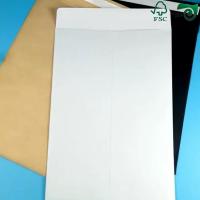 China FSC Certified Food Safe White Kraft Paper 50gsm 10g PE Coating Waterproof Oil Proof Paper for sale