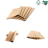 China 300gsm Virgin Kraft Liner Paperboard For Carton Liner Gift Packaging Protective Packing for sale