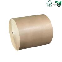 China FSC 1600MM PE Coated Heat Seal Kraft Paper Oil Proof Greaseproof Pallet Liner for sale