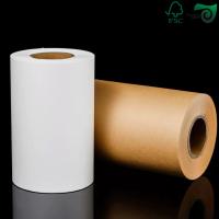 China FSC MG White Kraft Paper  Food Grade  35gsm 40gsm Food Packaging Approved for sale