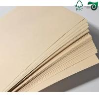 China 80g Natural Brown Wet Strength Packaging Kraft Wrapping Board FSC Kraft Liner Paper for sale