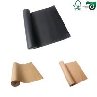 China FSC 80gsm 90gsm High Wet Strength Brown Kraft Paper Rolls For Cooling Pads for sale