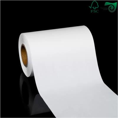 China 80gsm 90gsm Food Safe White Kraft Paper FSC Certified For Bag Making And Food Packaging for sale