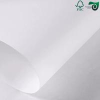 China 80GSM 90GSM Food Safe White Kraft Paper For Bag Making Ultra Strong Tearproof All Wood Pulp FSC for sale