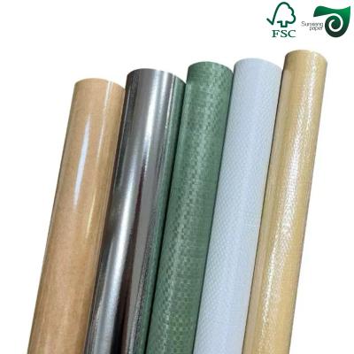 China FSC High Quality Kraft Liner Board In 80GSM 100GSM Grades Kraft Paper for sale