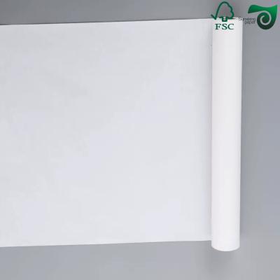 China FSC 200gsm Uncoated White Kraft Paper  High Strength Option For Tea Packaging 1020mm Width for sale