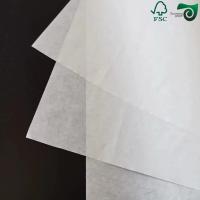 China FSC Recyclable White Packing Paper For Drinks Straws   Forks  High Printability for sale