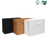 China FSC 120gsm 300gsm Recycled Pulp Carta Kraft Paper  High Burst Strength For Bags for sale