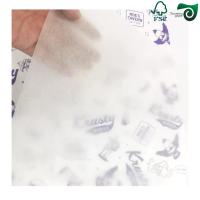 China Food Grade Bleached Semi Transparent Glassine Wrapping Paper 21gsm 40gsm for sale