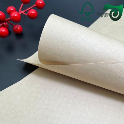 China FSC 60gsm 70gsm Food Grade Butcher Paper Roll A1 610mm For Meat Wrapping for sale