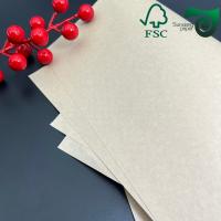 China FSC 45gsm One‑Side Glossy MG Brown Kraft Paper Food Grade Wrapping Paper for sale