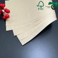 China FSC 50gsm 60gsm Uncoated Brown Kraft Paper Specialized For Food Bag Production for sale