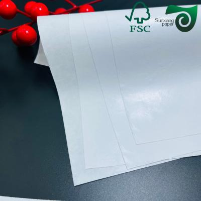 China 90gsm 120gsm High Tensile White Kraft Paper For Paper Bags Handbags FSC for sale