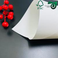 China FSC 325gsm Uniform White Coated Kraft Back Paper 70 100cm For Bread Packaging for sale