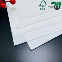 China High Density White Kraft Paper Sheets Available In 300gsm 350gsm 400gsm Specifically Designed For Food Packaging for sale