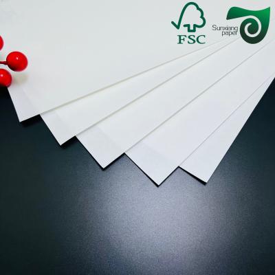 China FSC  High Strength White Kraft Paper 170g  350g From Virgin Wood Pulp For Packaging FSC for sale