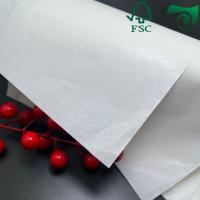 China FSC 42gsm 45gsm Greaseproof Resistant Paper For Burger Food Packing for sale
