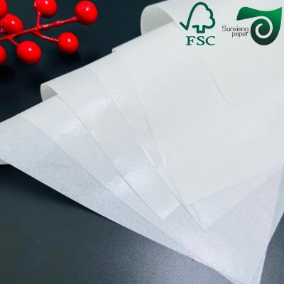 China 28gsm 38gsm MG Kraft White Butcher Paper Roll For Foodstuff Packaging Wrapping Paper for sale