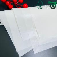 China 40gsm 45gsm White Double Side Coated Greaseproof Paper 100% Virgin Wood Pulp for sale