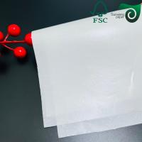 China FSC 42gsm 45gsm Greaseproof Resistant Paper For Burger Food Packing for sale