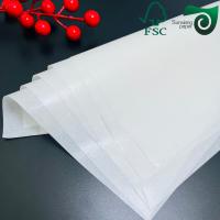 China FSC38gsm Food Grade White Greaseproof Paper Roll  325mm 650mm Width For Food Packaging for sale