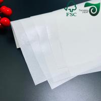 China 40gsm 45gsm White Double Side Coated Greaseproof Paper 100% Virgin Wood Pulp for sale