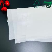 China FSC38gsm Food Grade White Greaseproof Paper Roll  325mm 650mm Width For Food Packaging for sale