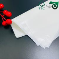 China FSC38gsm Food Grade White Greaseproof Paper Roll  325mm 650mm Width For Food Packaging for sale