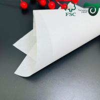 China FSC Food Safe White Kraft Paper  40gsm With 10g PE Coating For Kraft Paper Bread Bags for sale