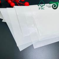 China FSC Food Safe White Kraft Paper  50gsm With 10g PE Coating For Premium Food Packaging for sale