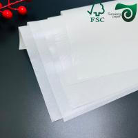 China FSC 40gsm Greaseproof Hamburger Wrapping Paper Kit3 Kit7 100% Virgin Wood Pulp for sale