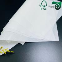China FSC  40gsm Single Side Glossy White MG Kraft Paper Packaging Grade for sale