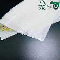 China 40g White Kraft Paper With 10g PE Coating Food  Grade For Food Packaging FSC for sale