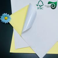 China FSC 65gsm 70gsm Sticker Papers  Wet Strength White Paper  Beverage Label Packaging  label paper for sale