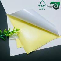 China A4 Inkjet Laser PP PET Synthetic Paper Waterproof Adhesive Sticker For Household Product Labeling for sale