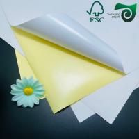 China FSC 65gsm 70gsm 80gsm Wet Strength White Paper  Beverage Label Packaging for sale