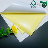 China FSC C1S Coated One Side  Glossy Finish Glossy Art Paper 80gsm 90gsm For Label Printing for sale