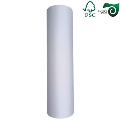 China FSC White Bond Paper CAD Inkjet Rolls  20lb  24