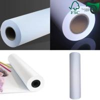 China FSC CAD  Inkjet Printer Plotter Paper Roll 80g 24