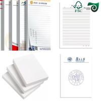 China FSC Certified 70GSM Recycled Pulp Cream Woodfree Paper for Notebook Printing for sale
