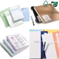 China FSC 140gsm 350gsm Embossed Leather Grain Cover Paper For Notebook for sale