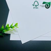 China 300gsm Coated Recycled Duplex Board Grey Back Ideal For Notebook Covers for sale