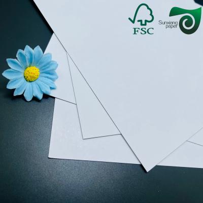 China 1mm 820g White Cardboard FSC With Grey Middle Layer 2 Layer Laminated Carton Board 31